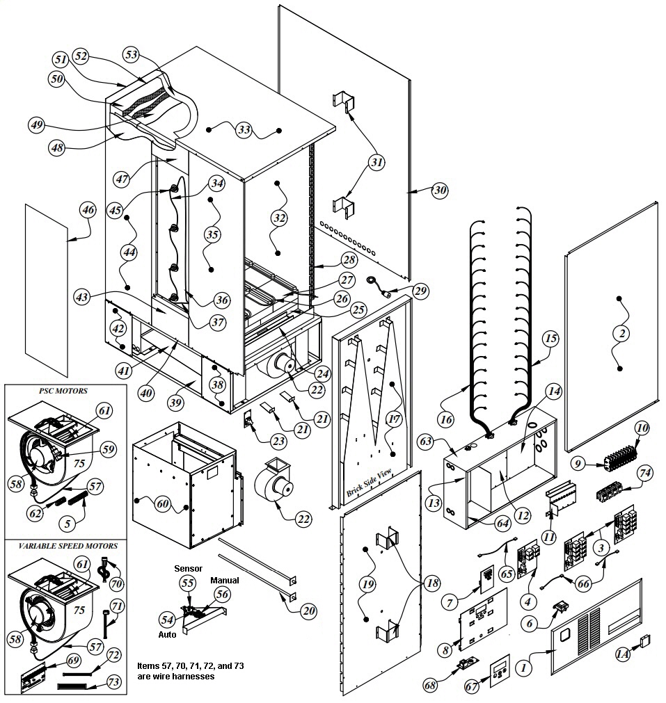 Exploded Diagram - 4100 Series