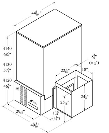 Dimensions - 4100 Series